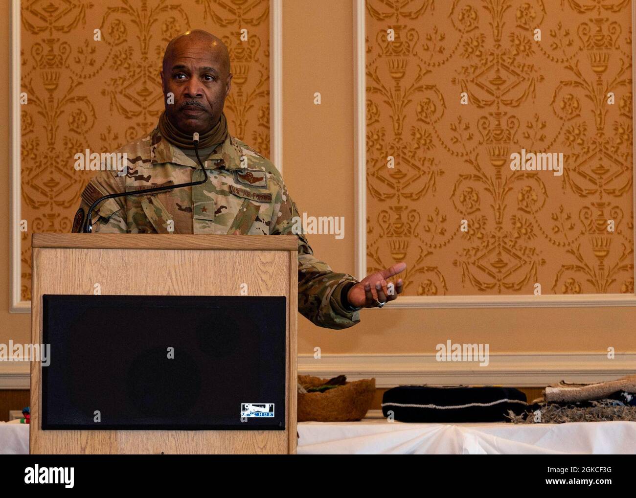 U.S. Air Force Brig. Gen. Christopher Walker, Assistant Adjutant ...