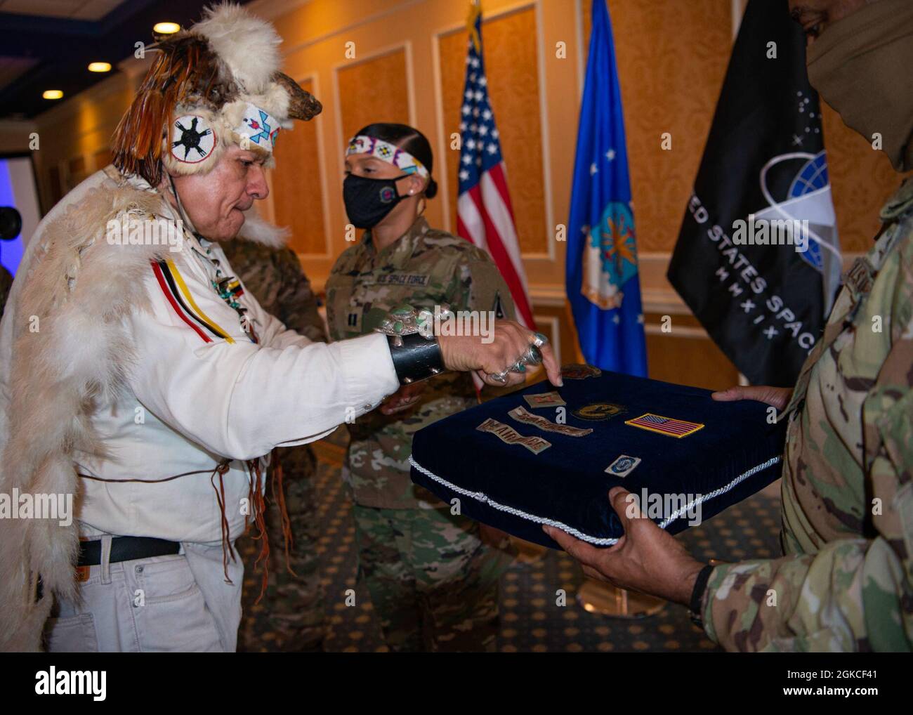 Chief Samuel Little Fox, shaman of the Matinecock Tribe and all 13 ...