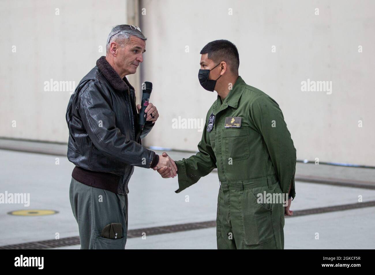 U.S. Marine Maj. Gen. Christopher Mahoney, the commanding general of ...