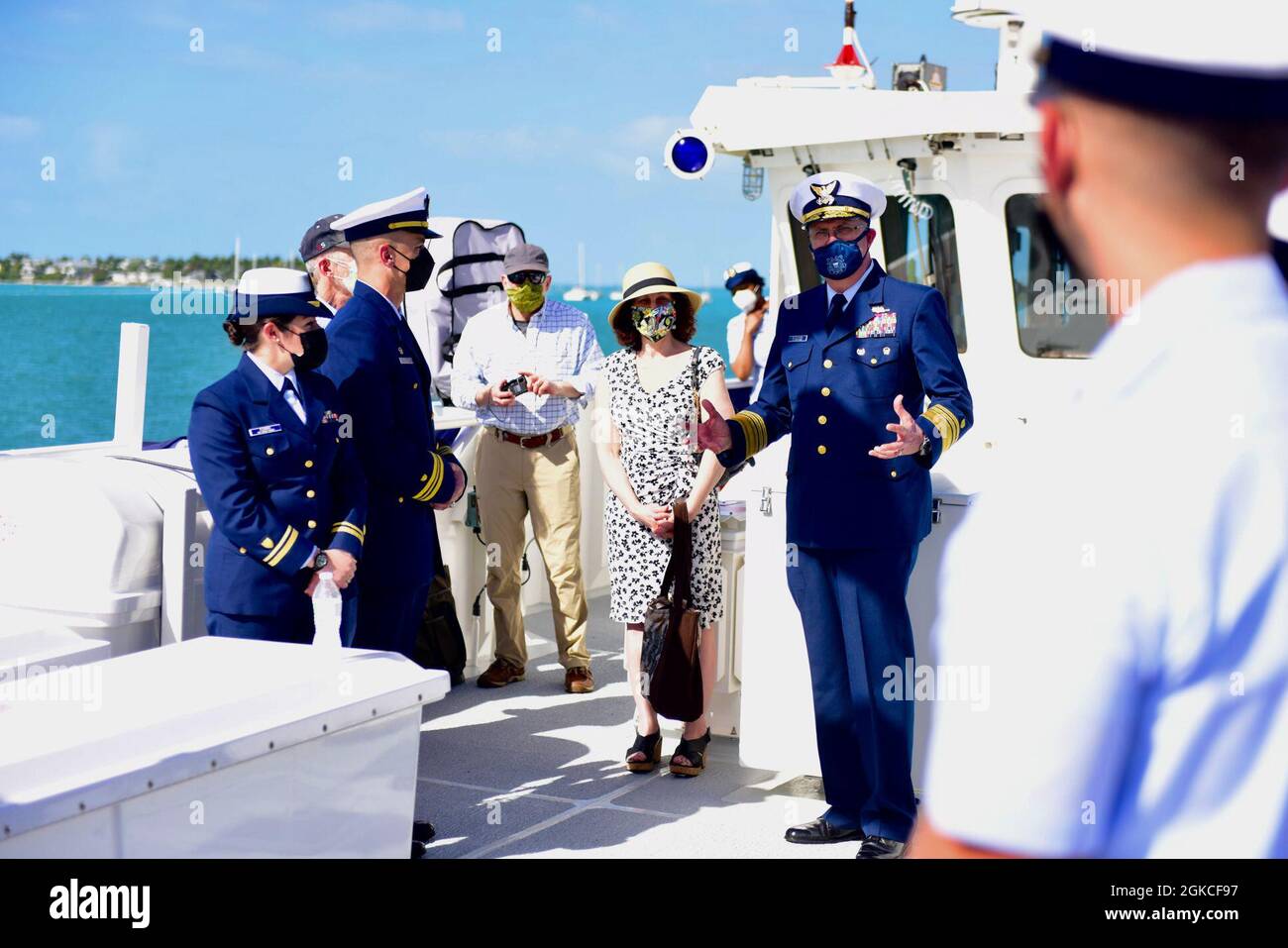 Vice Adm. Scott Buschman, the deputy commandant for operations ...