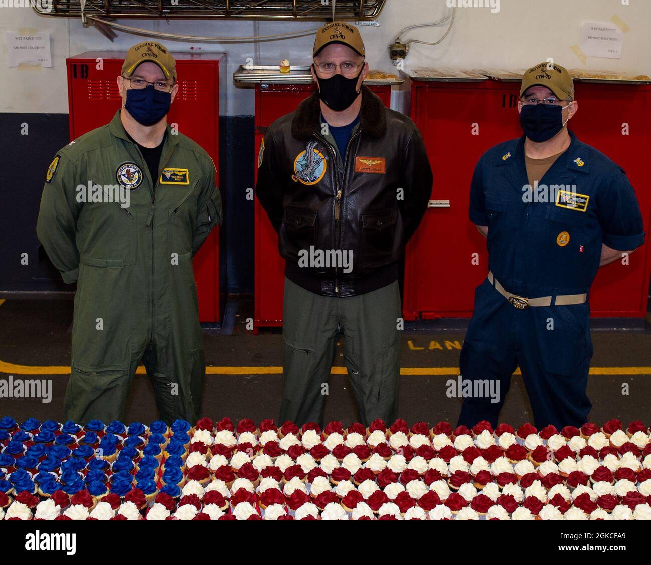 210312-N-CW190-1032 SAN DIEGO (Mar. 12, 2021) Commanding officer Capt ...