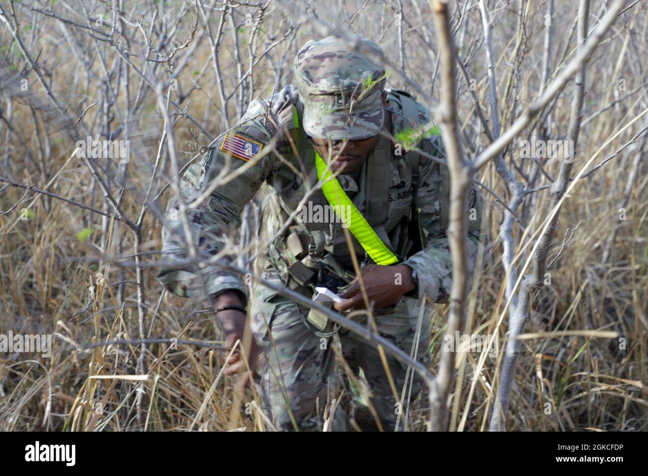 The Virgin Islands National Guard Staff Sgt. Dondre Dubois, 23rd CST ...