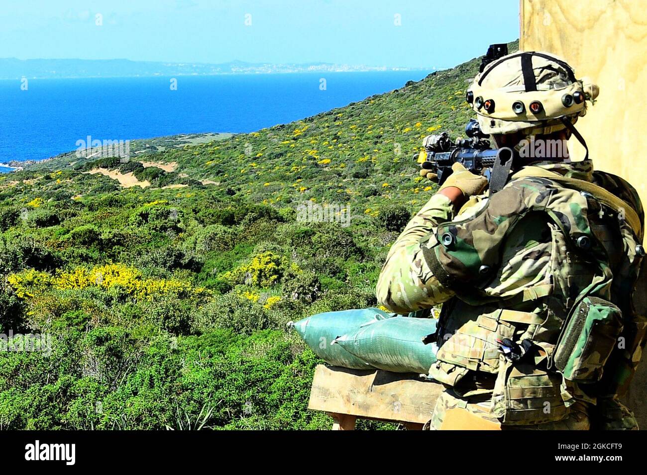 U.S. Army paratroopers assigned to Attack Company, 1st Battalion, 503rd ...
