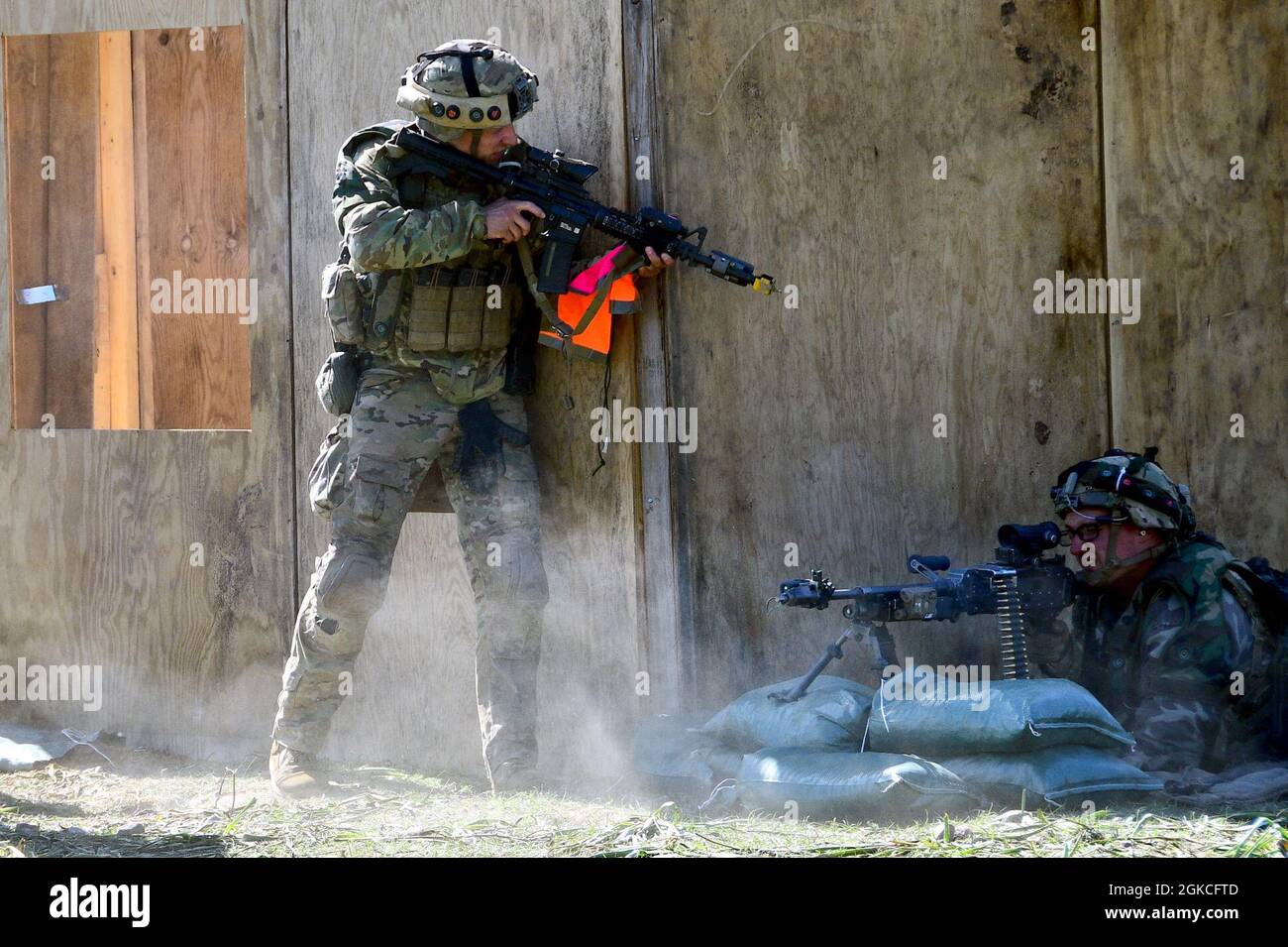 U.S. Army paratroopers assigned to Attack Company, 1st Battalion, 503rd ...