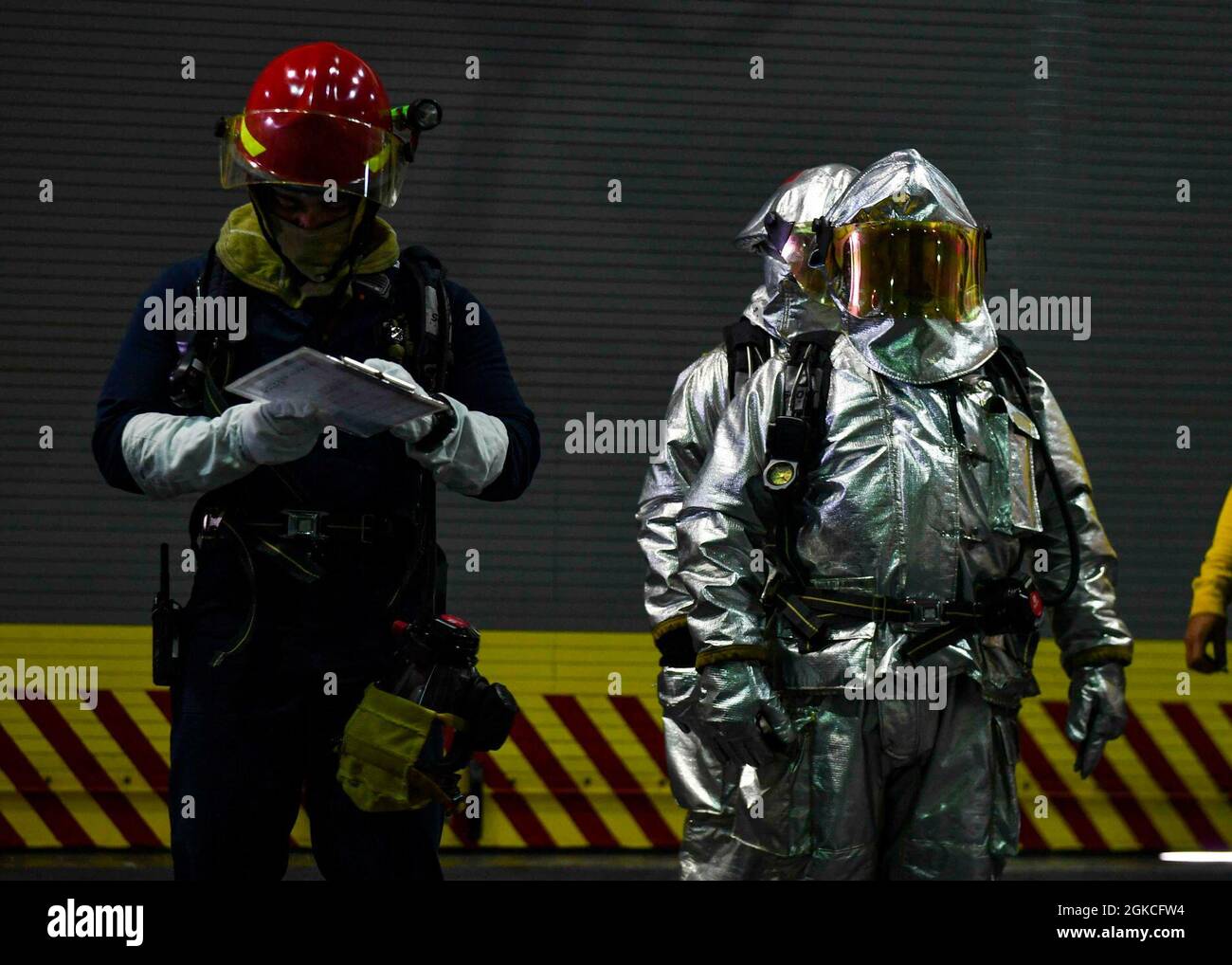 ATLANTIC OCEAN (Mar. 12, 2021) Boatswain’s Mate 2nd Class Daniel Layug ...