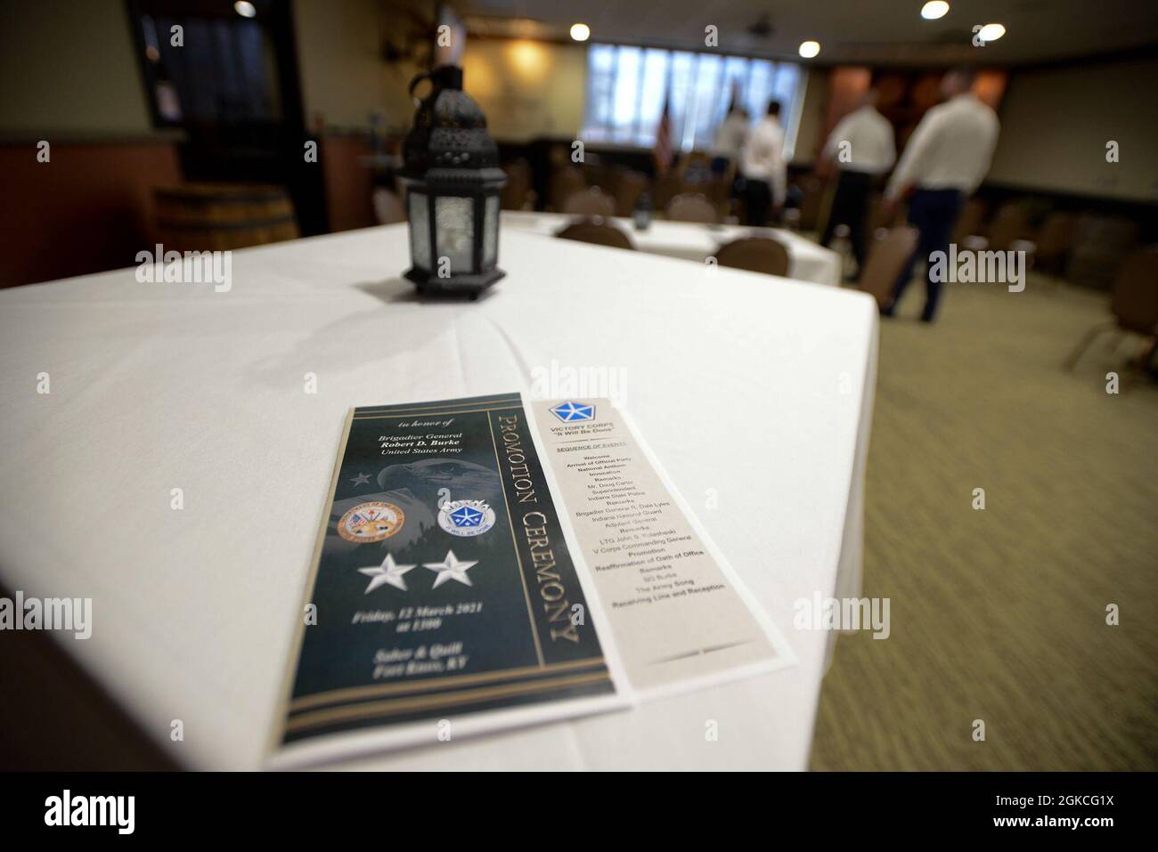 On Friday 12 March, Brigadier General Robert D. Burke was promoted to ...