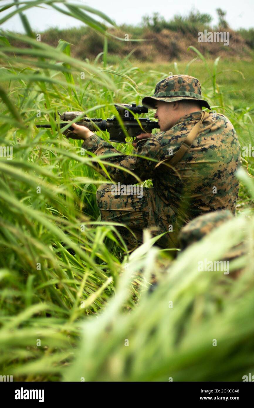 U.S. Marine Corps Lance Cpl. Tyler Crawford, a combat engineer with 3d ...