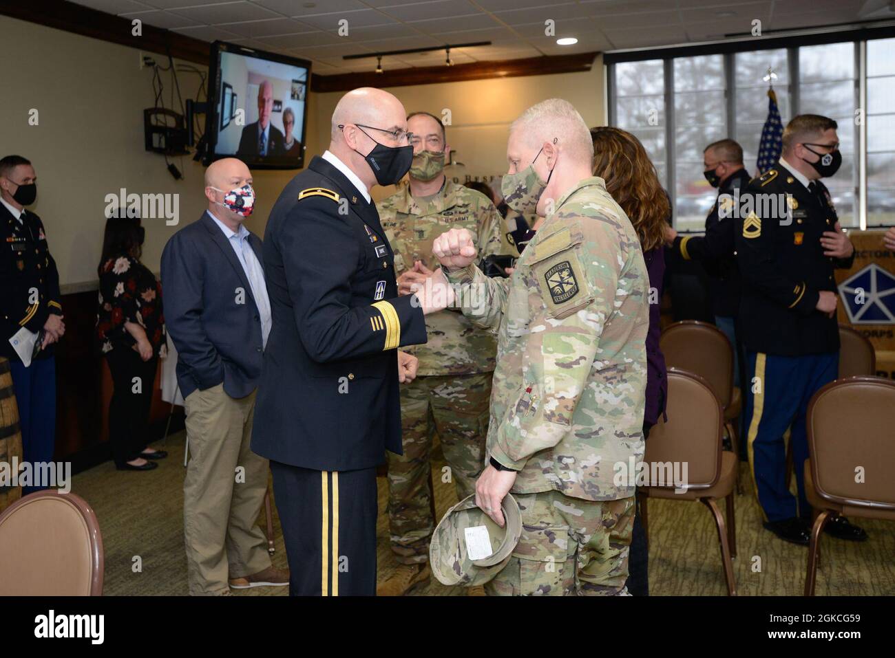 On Friday 12 March, Brigadier General Robert D. Burke was promoted to ...