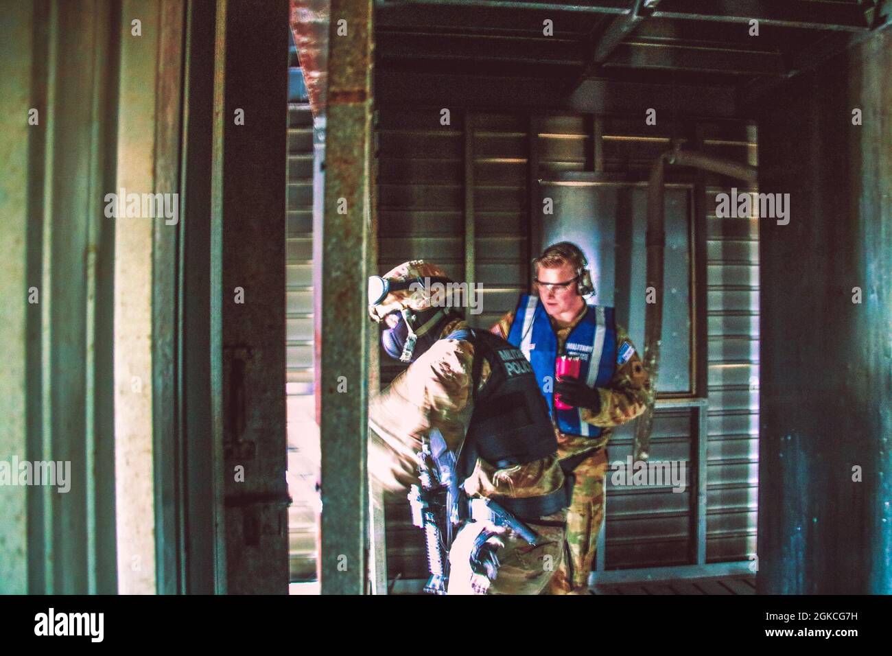 Sgt. Kenneth Taffee, a Maryland Army National Guard Soldier with the ...