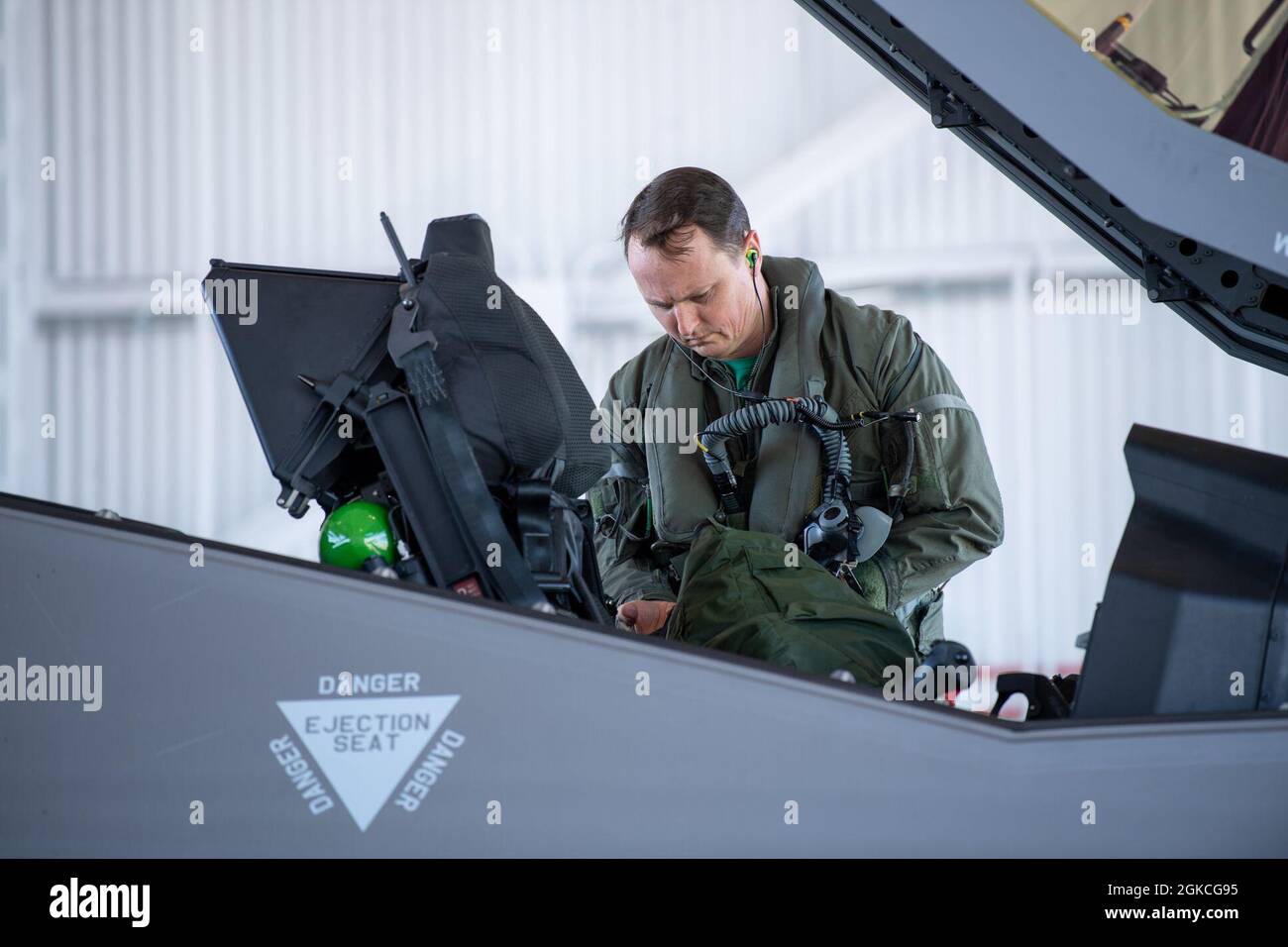 Maj. Howard “Cash” Shaner, F-35A Lightning II pilot assigned to the ...