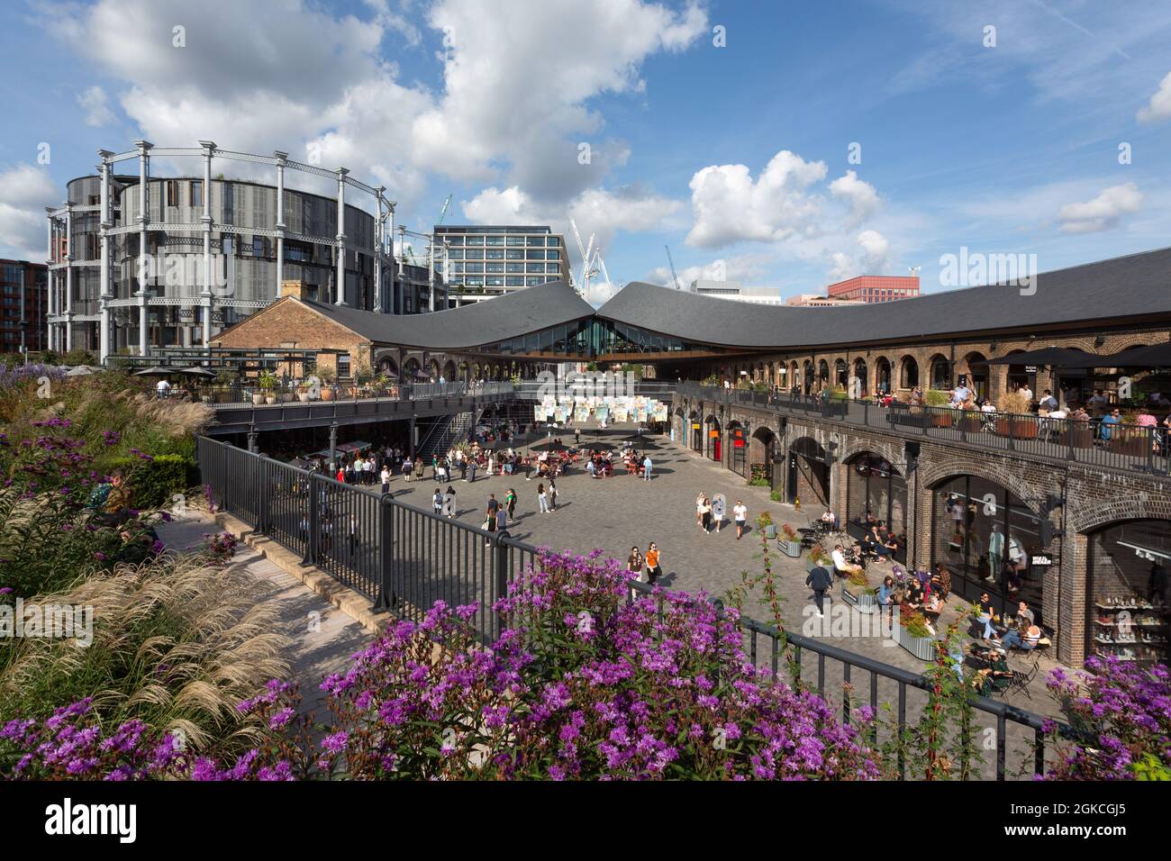 Coal Drops Yard, King's Cross, London, UK Stock Photo - Alamy