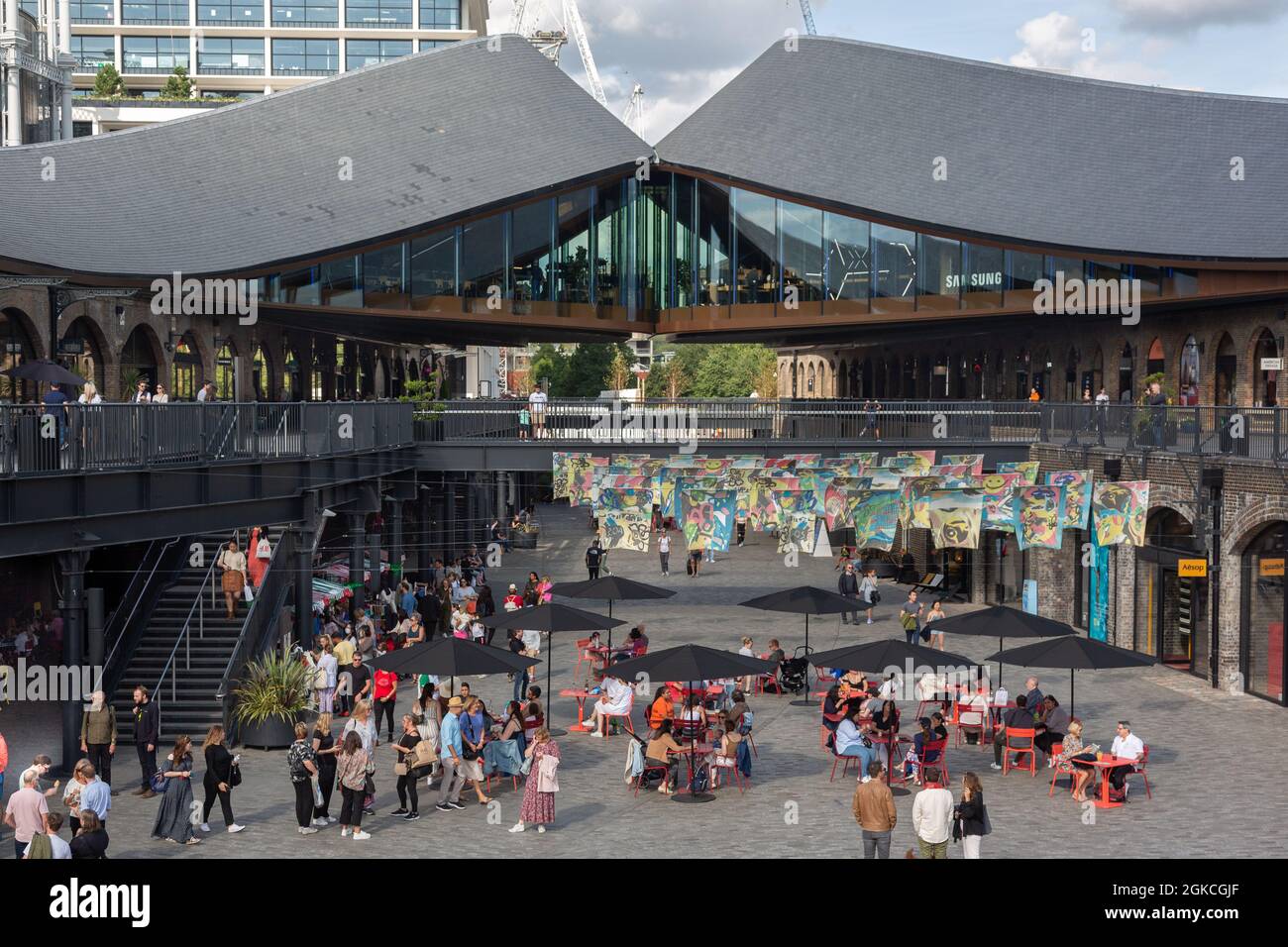 Coal Drops Yard, King's Cross, London, UK Stock Photo - Alamy