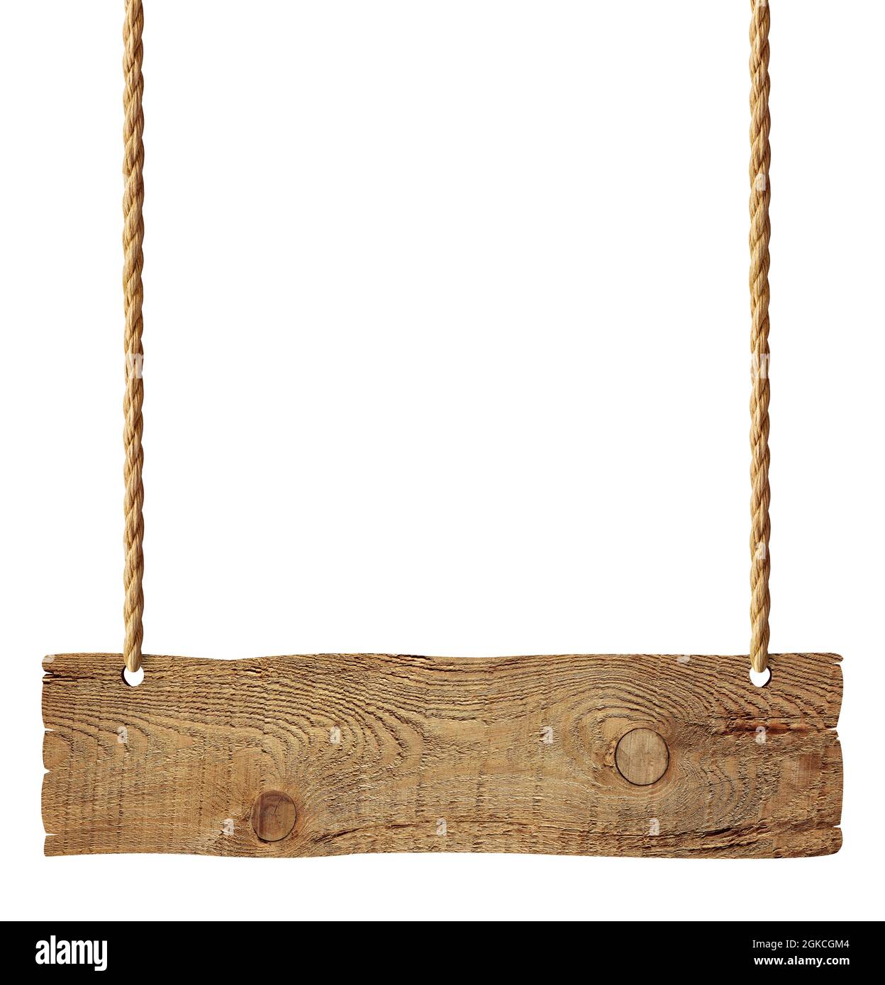 wooden sign chain ropesignboard signpost Stock Photo - Alamy