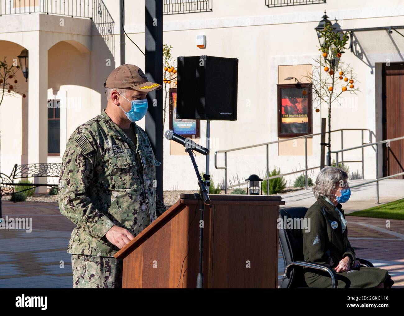 NAVAL STATION ROTA, Spain (Mar. 12, 2021) - Capt. David Baird ...