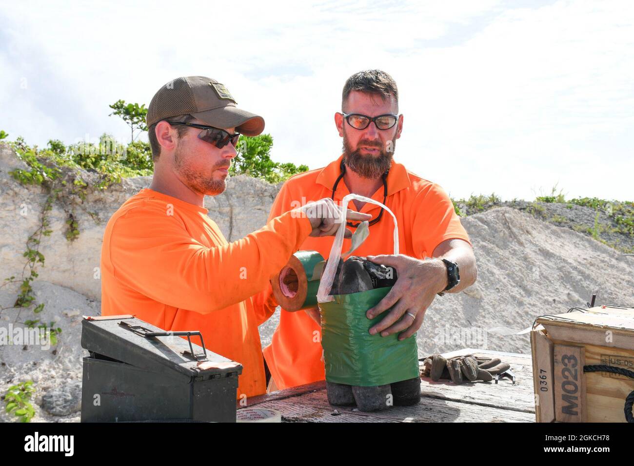 Range Generation Next Explosive Ordnance Disposal Technicians Darren ...
