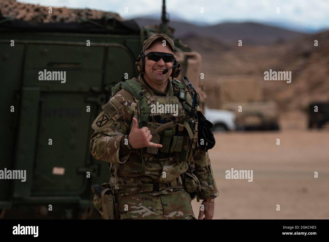 Washington Army National Guard Lt. Col. Craig Broyles, the commander of ...