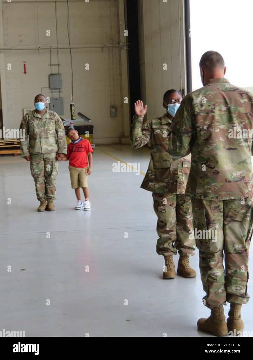 U.S. Army Sgt. Ebony Lark, battalion religious affairs specialist at ...