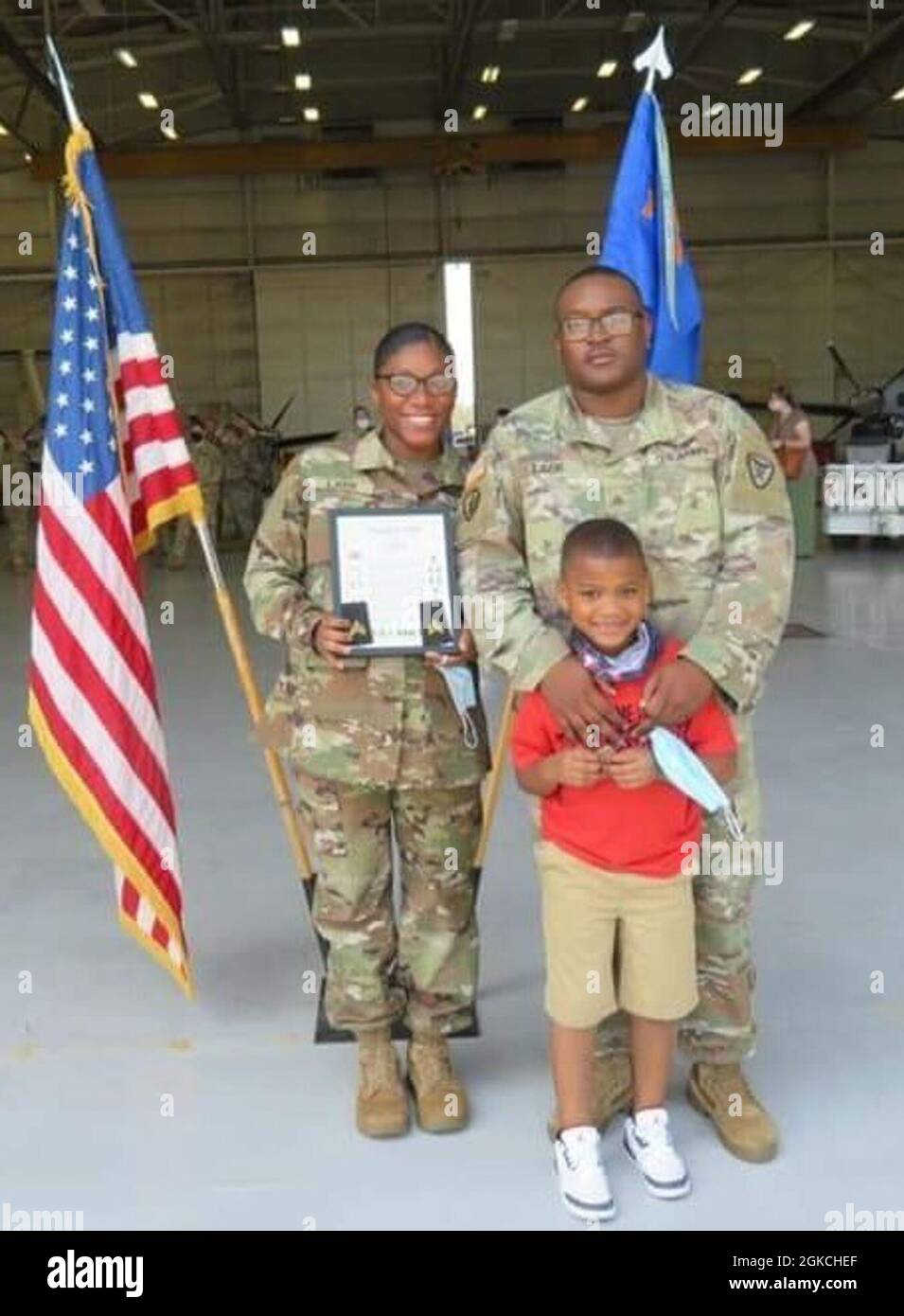 U.S. Army Sgt. Ebony Lark, battalion religious affairs specialist at ...