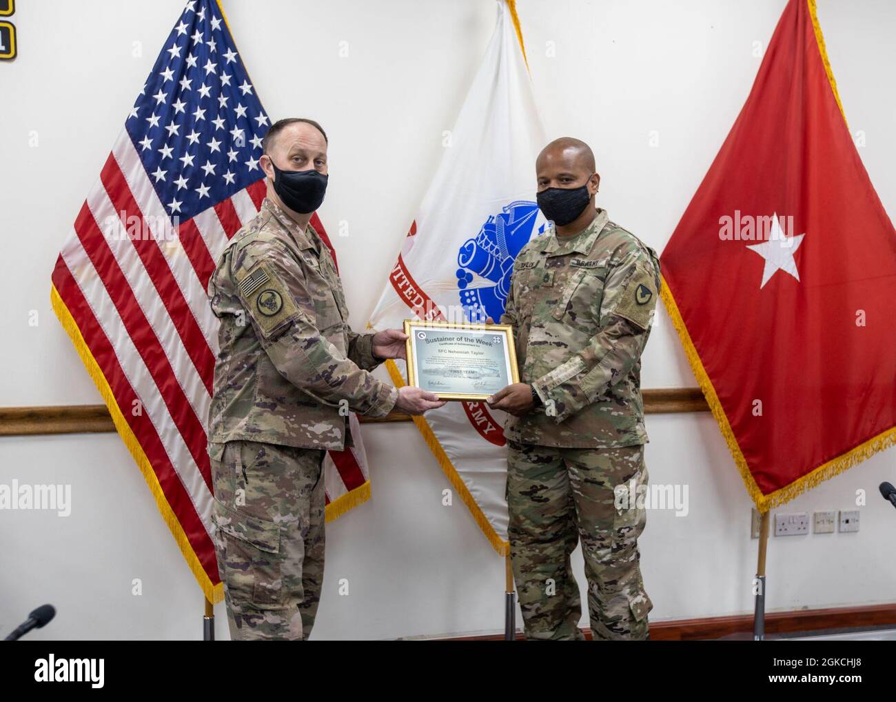 Brig. Gen. Justin Swanson, deputy commanding general, 1st Theater ...