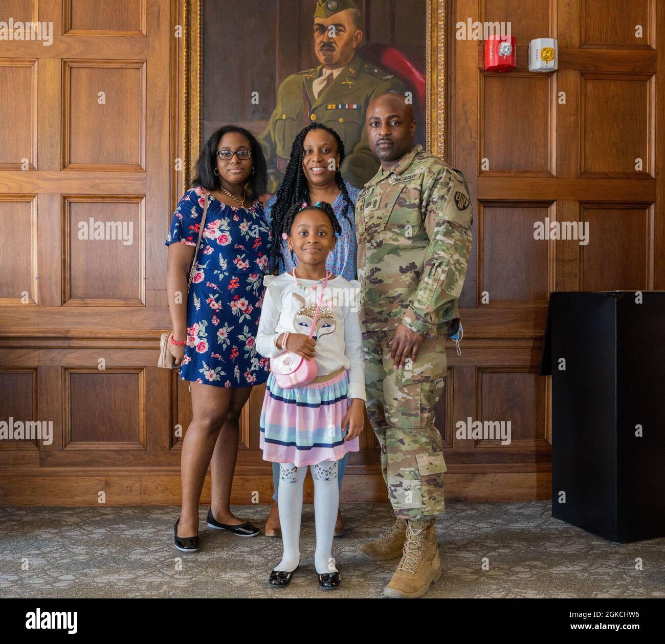 U.S. Army 1st Sgt. Kenson Charles, the incoming first sergeant of ...
