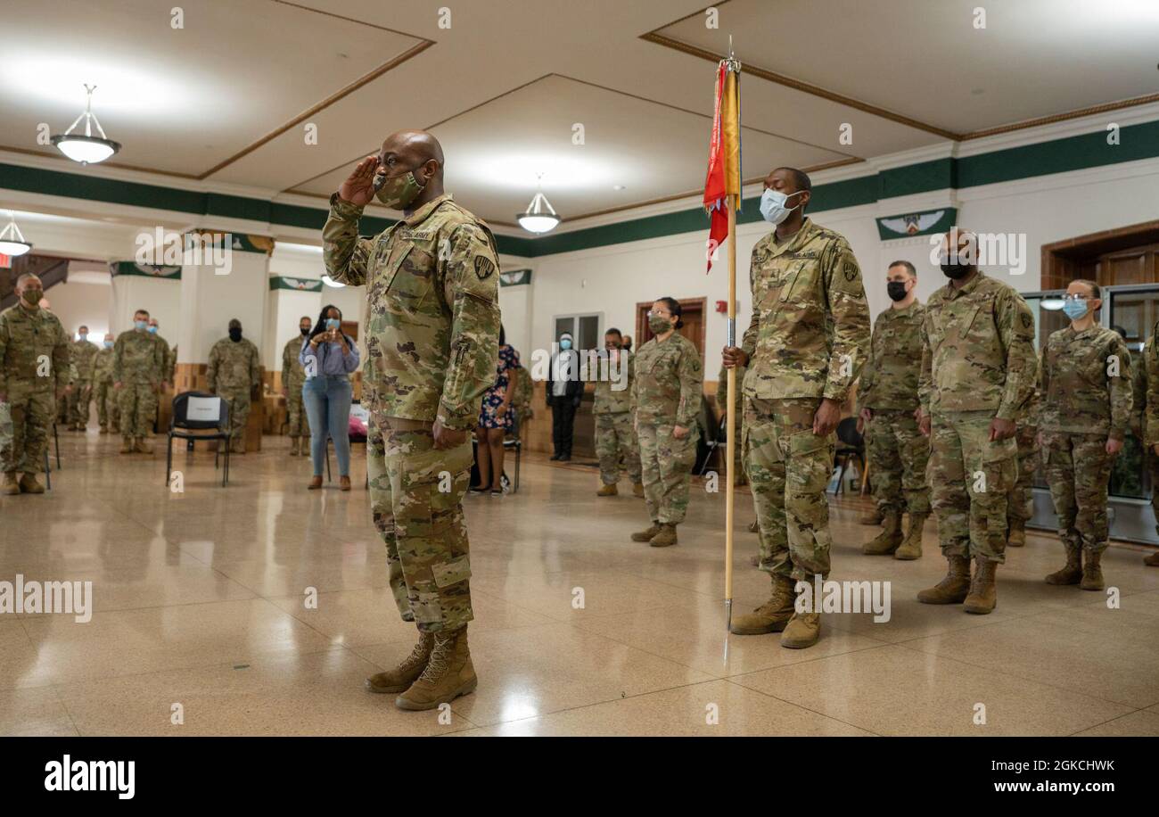 369th sustainment brigade change of responsibility hi-res stock ...