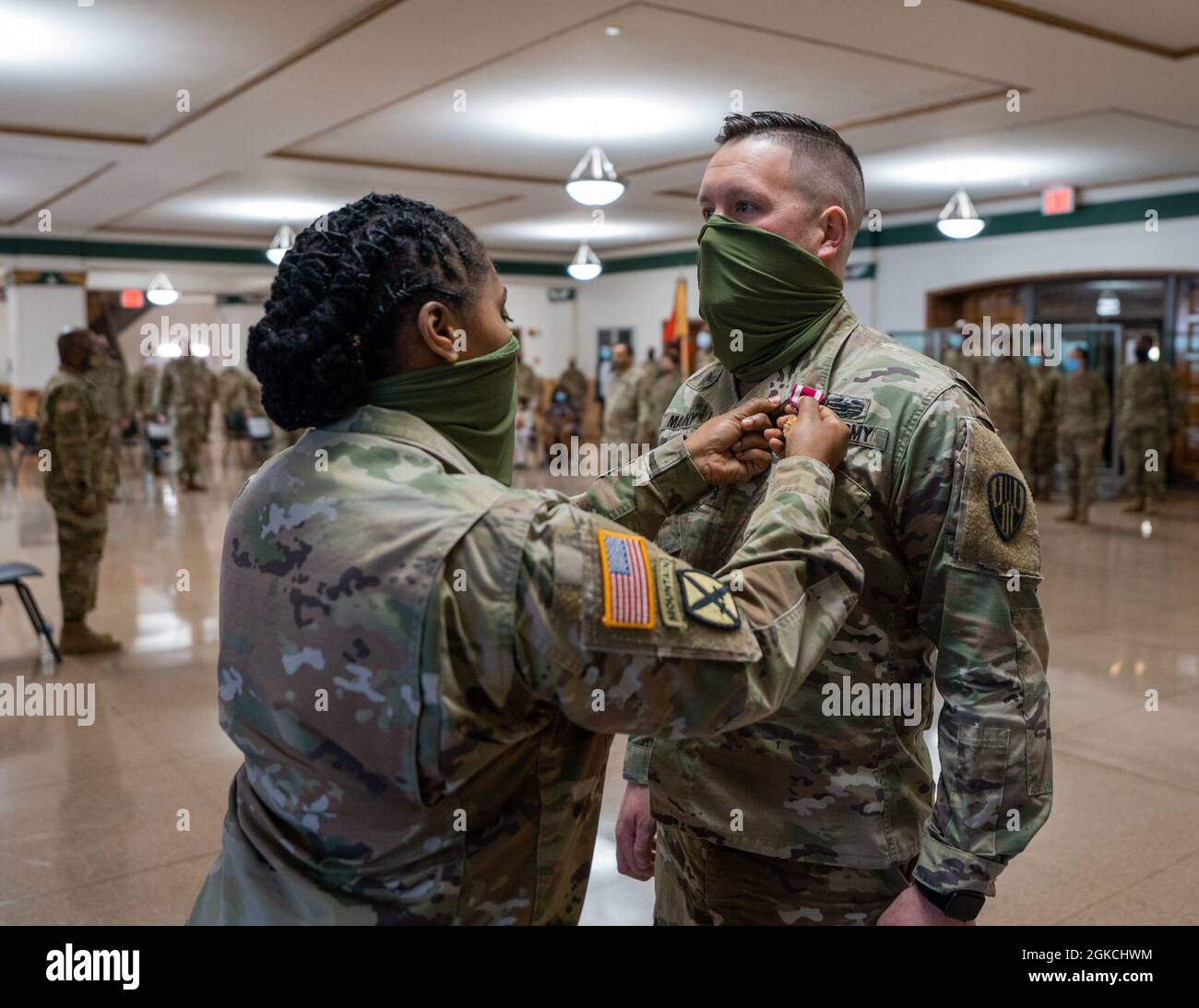 U.S. Army Capt. Lawonda Billings, the commander of the Headquarters and ...
