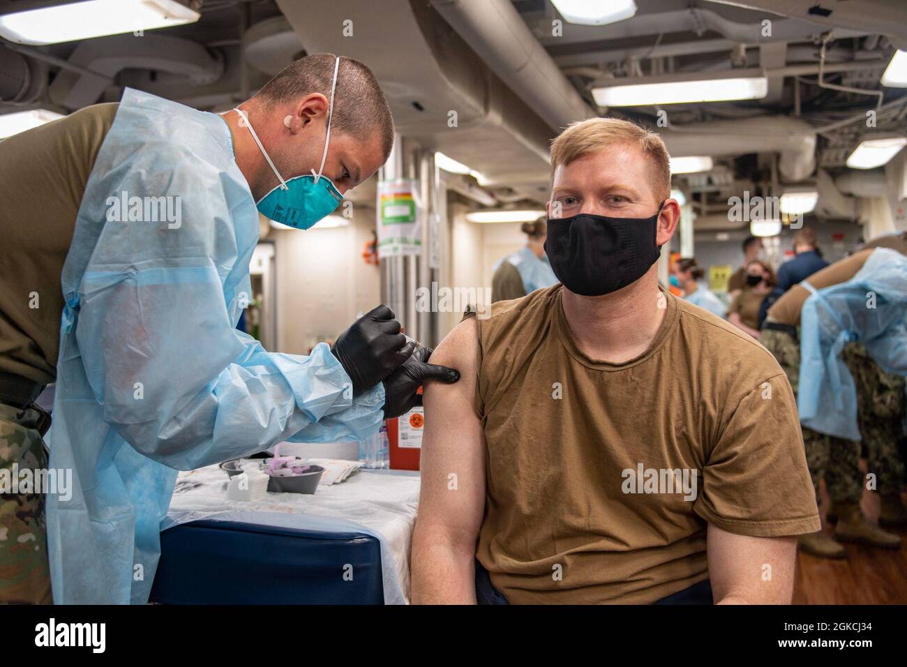 GULF OF OMAN (March 13, 2021) – Cmdr. Charles Spivey, commanding ...