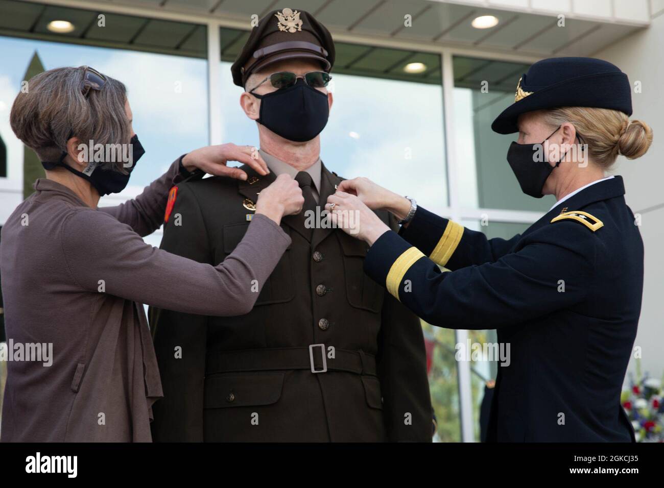 U.S. Army Maj. Gen. Laura Yeager, commander of the California Army ...