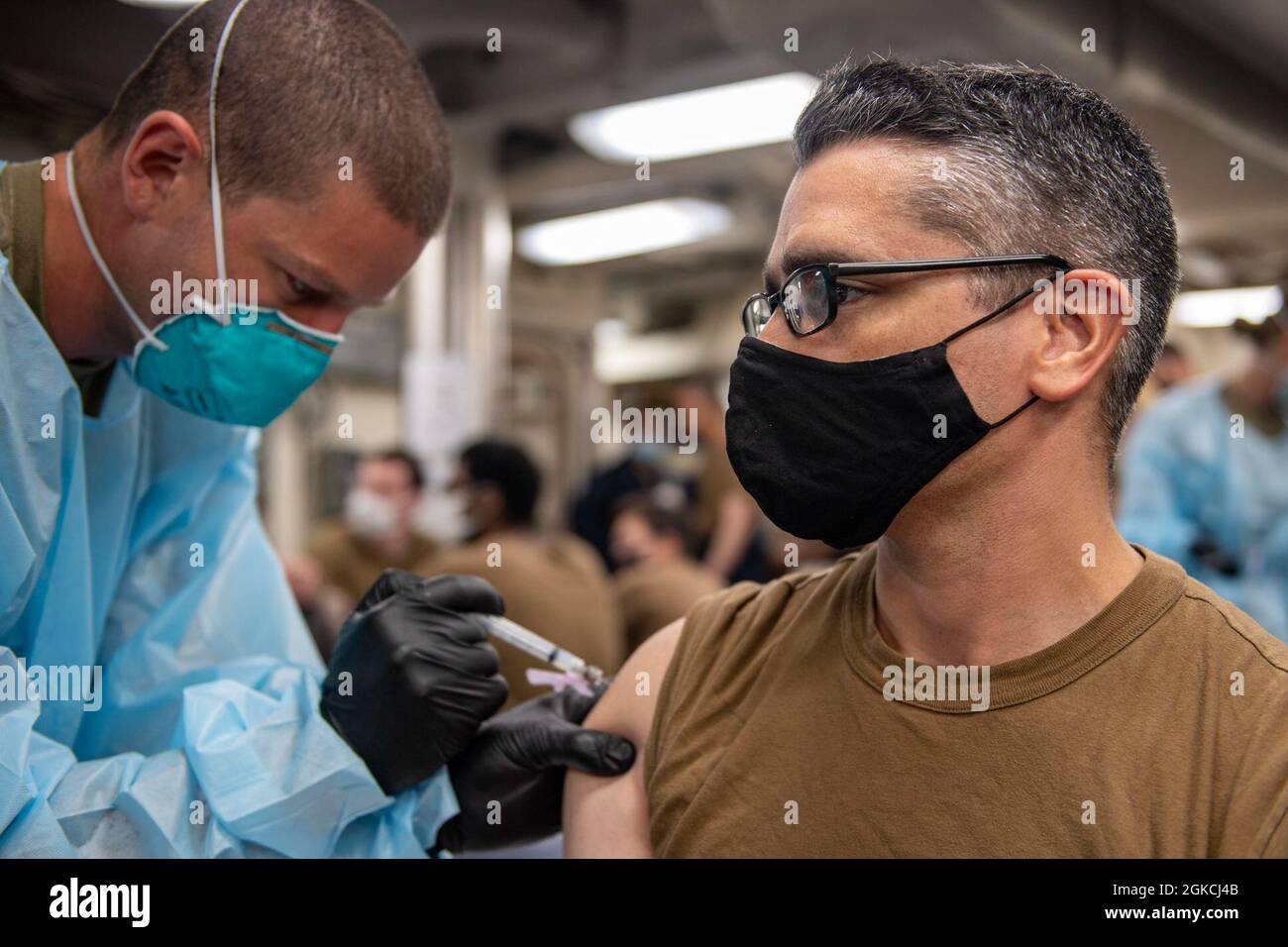 GULF OF OMAN (March 13, 2021) – Chief Warrant Officer James Bangert ...