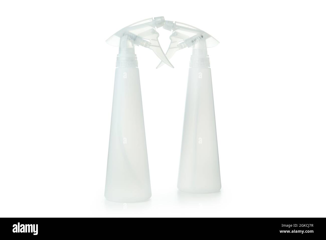 Water sprayers isolated on a white background Stock Photo - Alamy