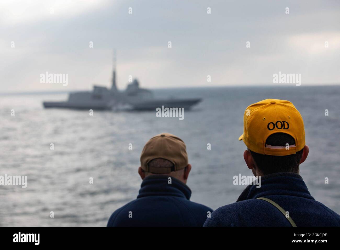 210313-N-BM428-0073 ATLANTIC OCEAN (March 13, 2021) Ensign Seamus Long ...