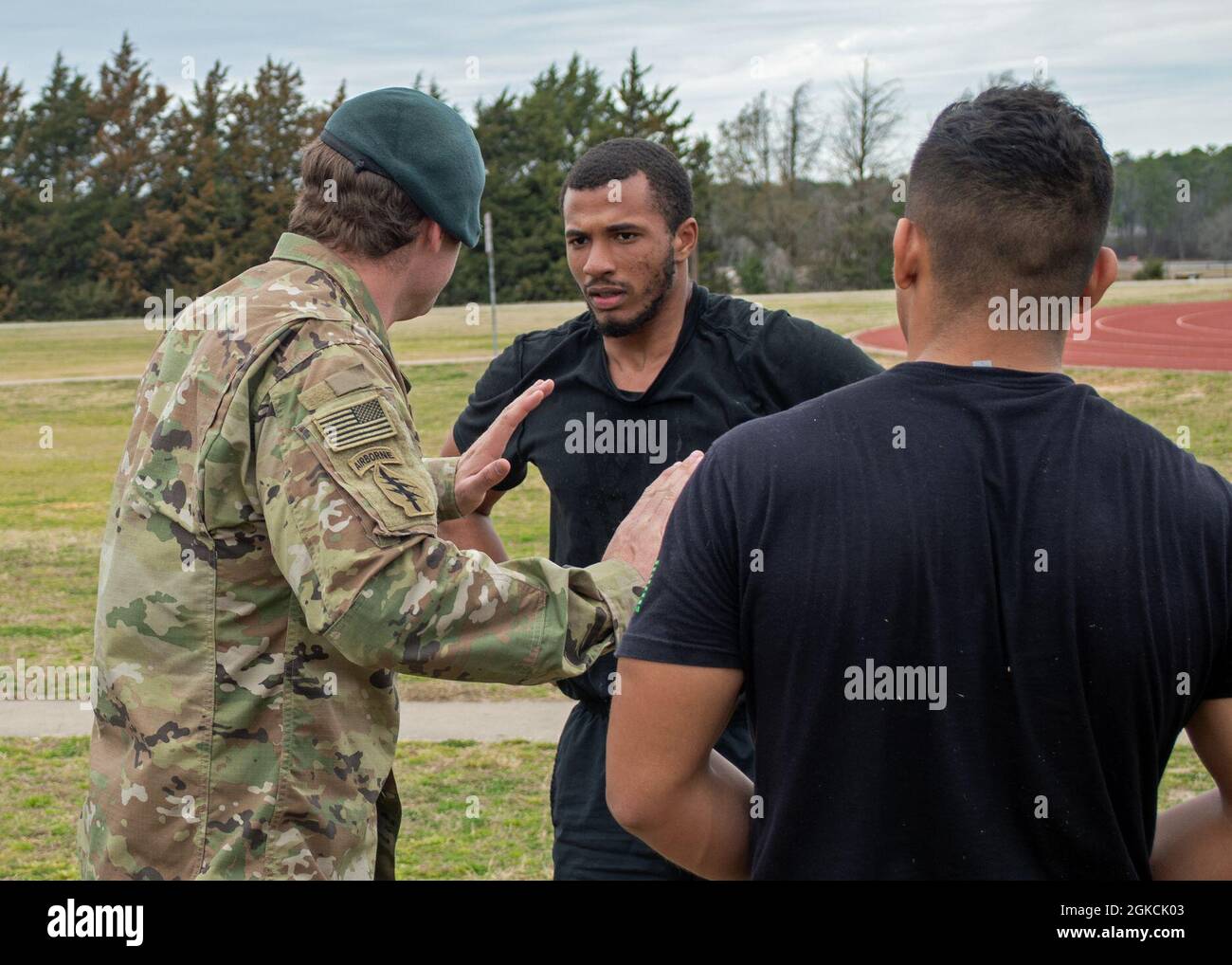 Sgt. 1st Class Charlie Stetson, a North Carolina Army National Guard ...