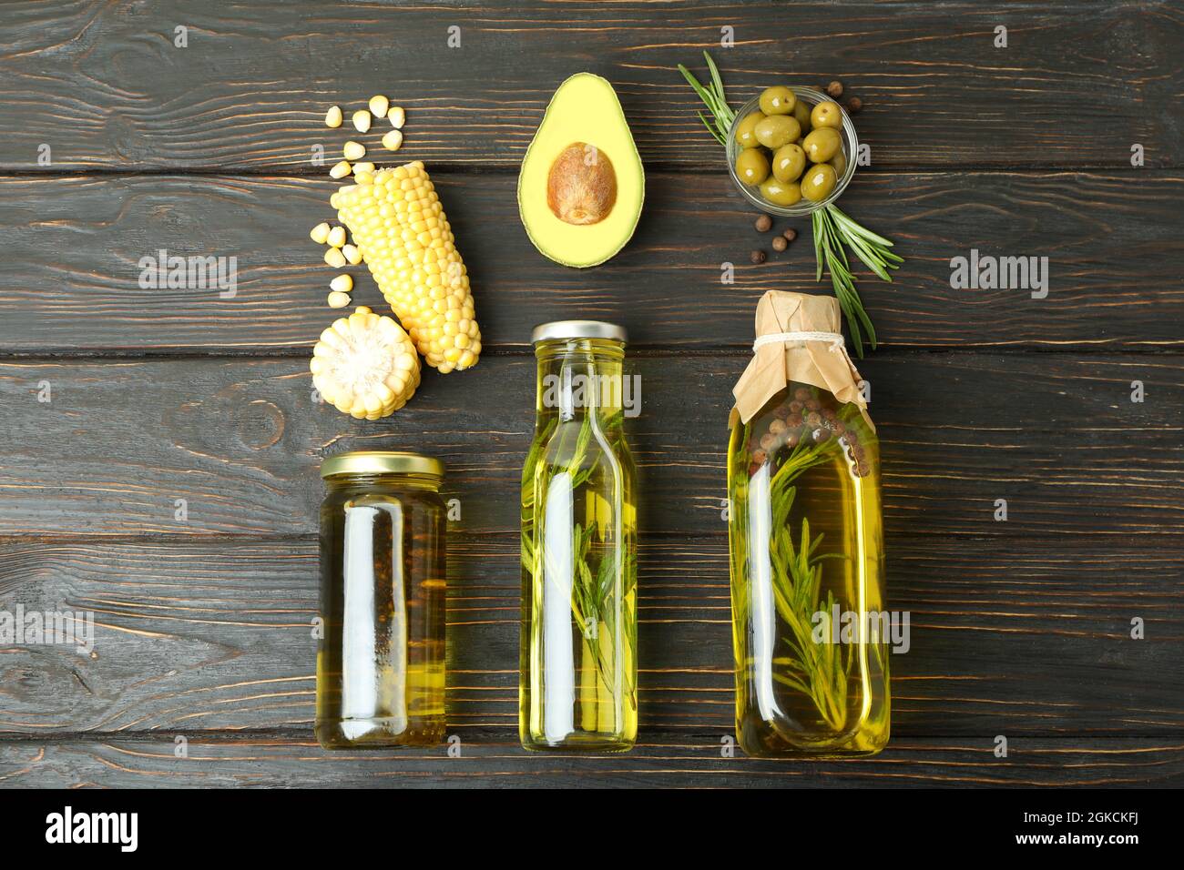 Different cooking oils hi-res stock photography and images - Alamy