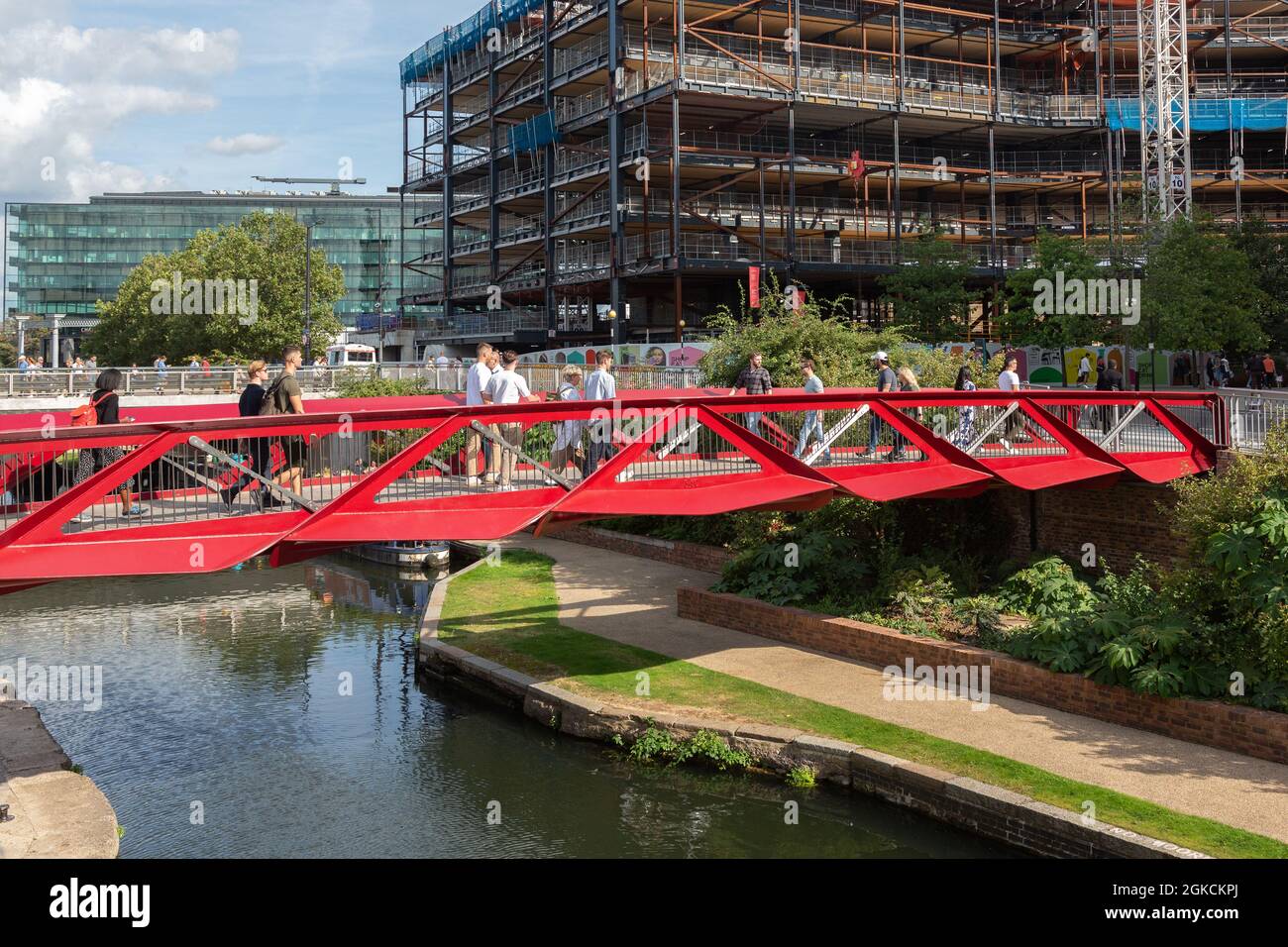 Esperance Bridge, King's Cross, London, UK Stock Photo - Alamy