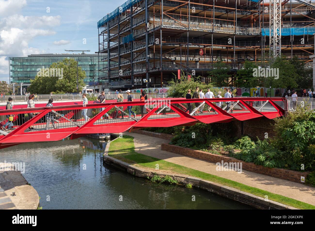 Esperance Bridge, King's Cross, London, UK Stock Photo - Alamy