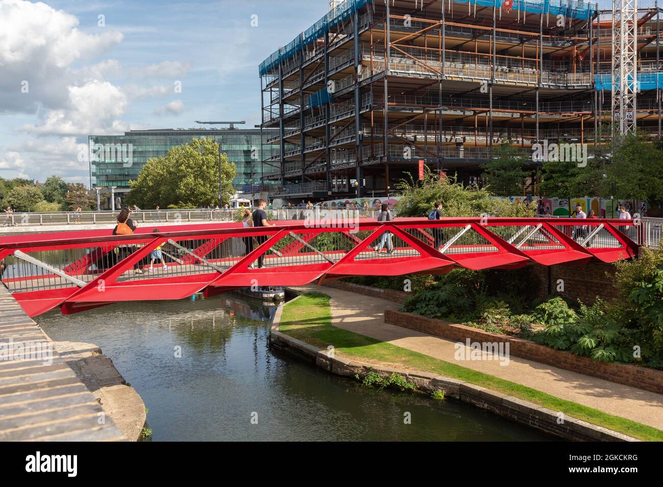 Esperance Bridge, King's Cross, London, UK Stock Photo - Alamy
