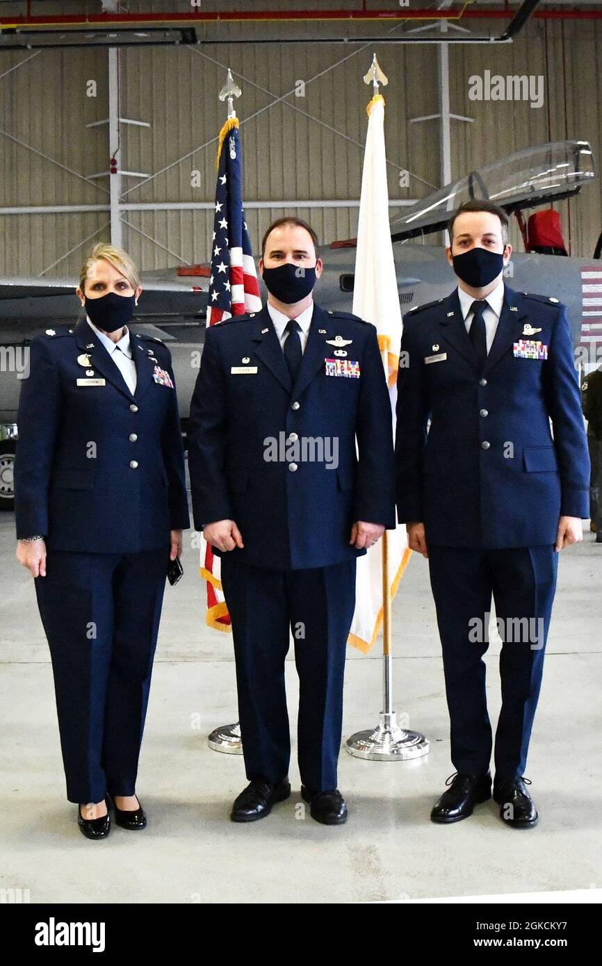 The 104th Fighter Wing held a ceremony to recognize the change of ...