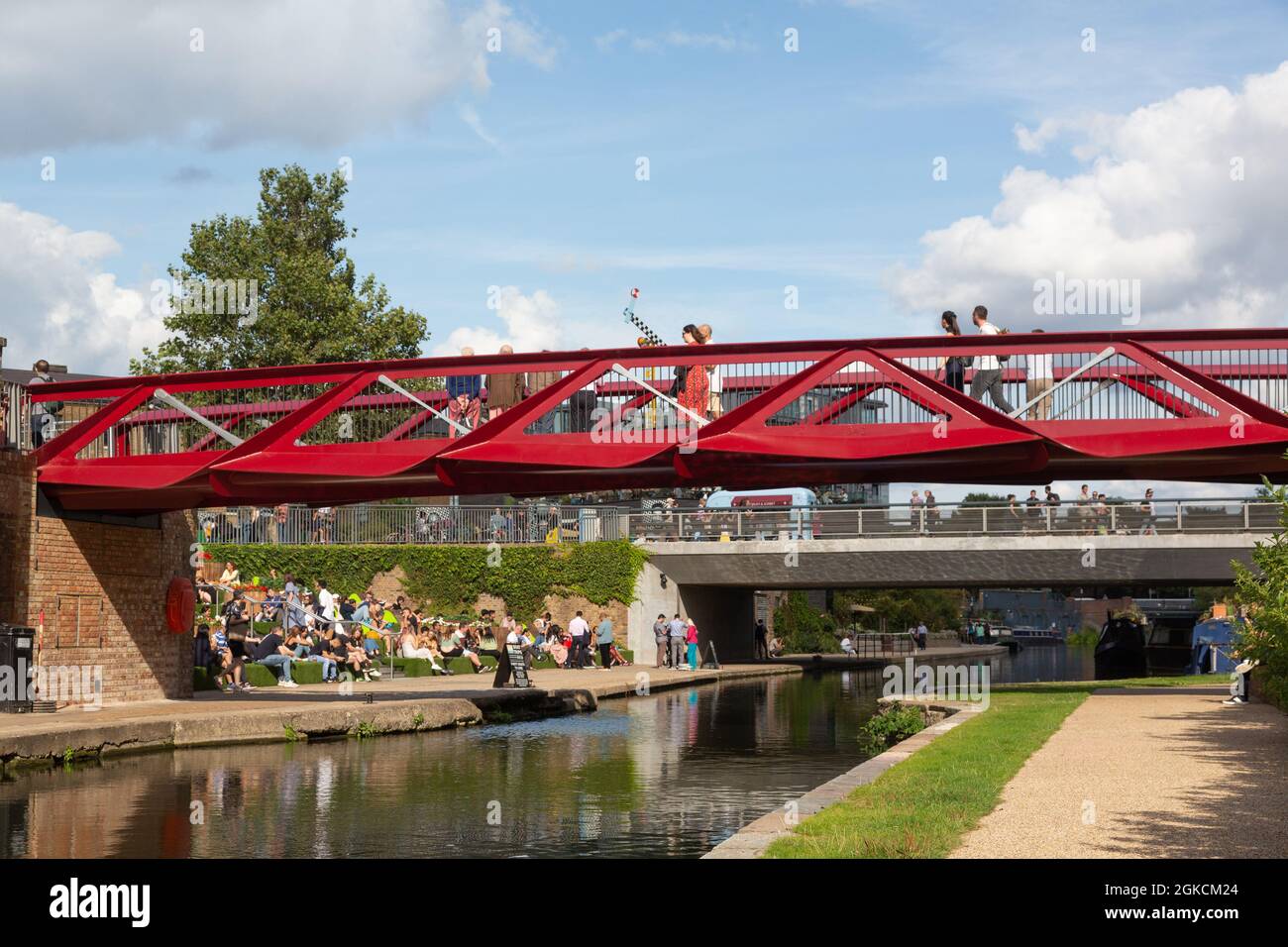 Esperance Bridge, King's Cross, London, UK Stock Photo - Alamy