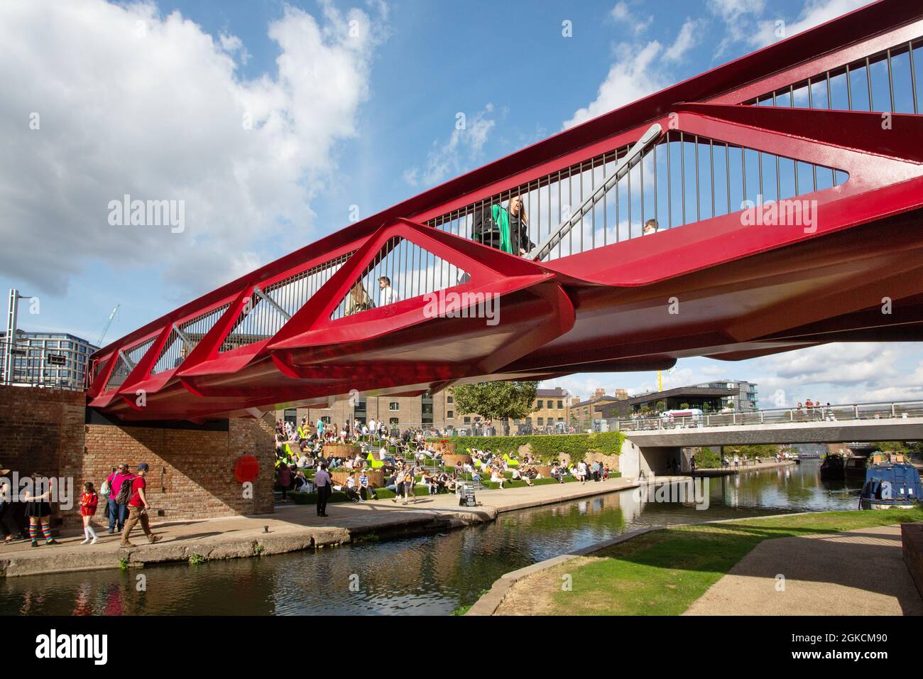 Esperance Bridge, King's Cross, London, UK Stock Photo - Alamy