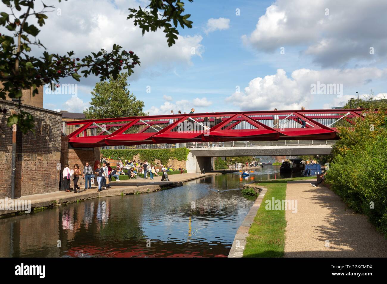 Esperance Bridge, King's Cross, London, UK Stock Photo - Alamy