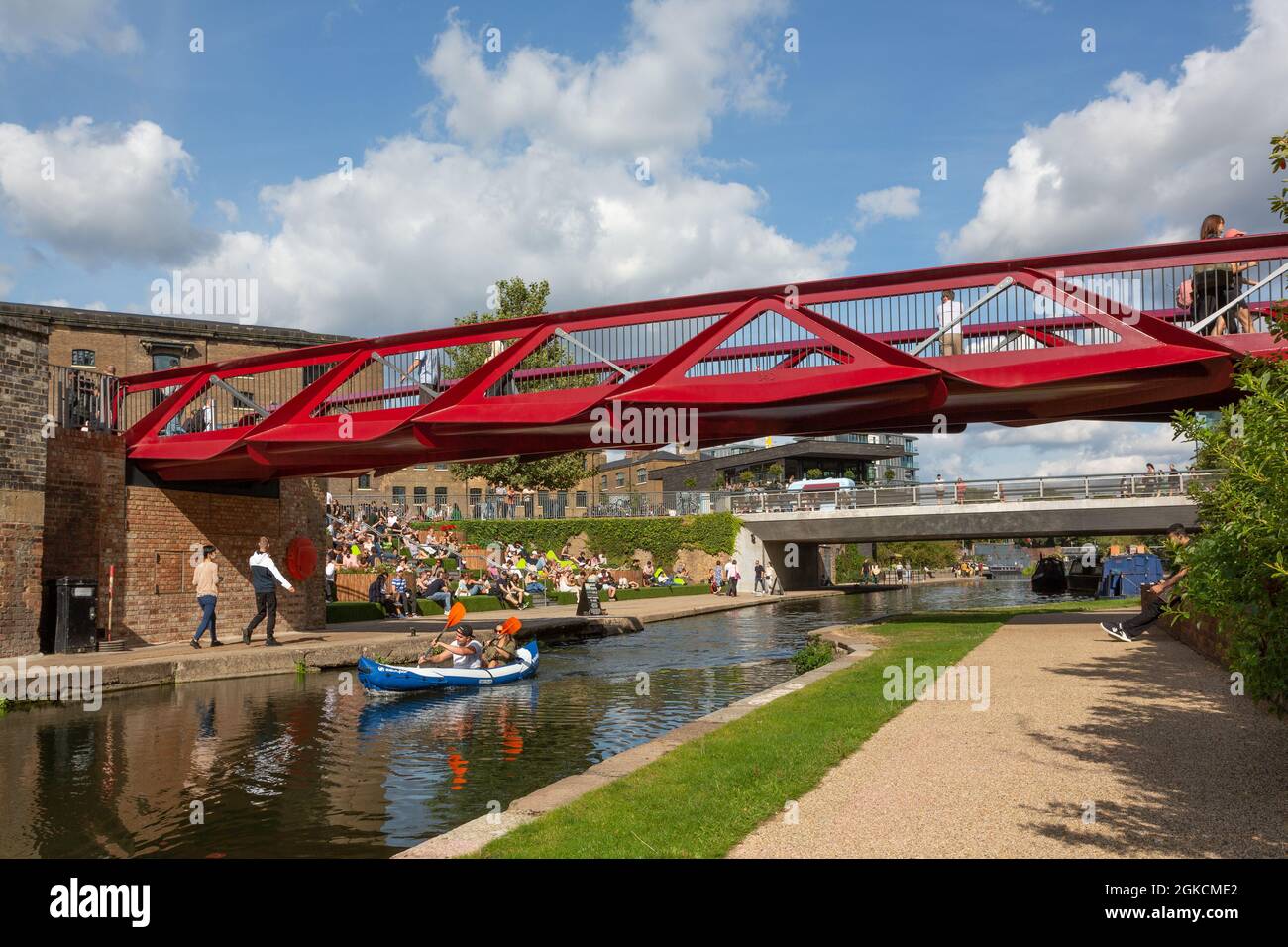 Esperance Bridge, King's Cross, London, UK Stock Photo - Alamy
