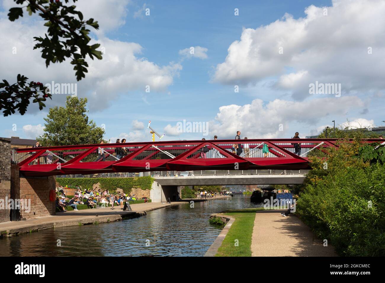 Esperance Bridge, King's Cross, London, UK Stock Photo - Alamy