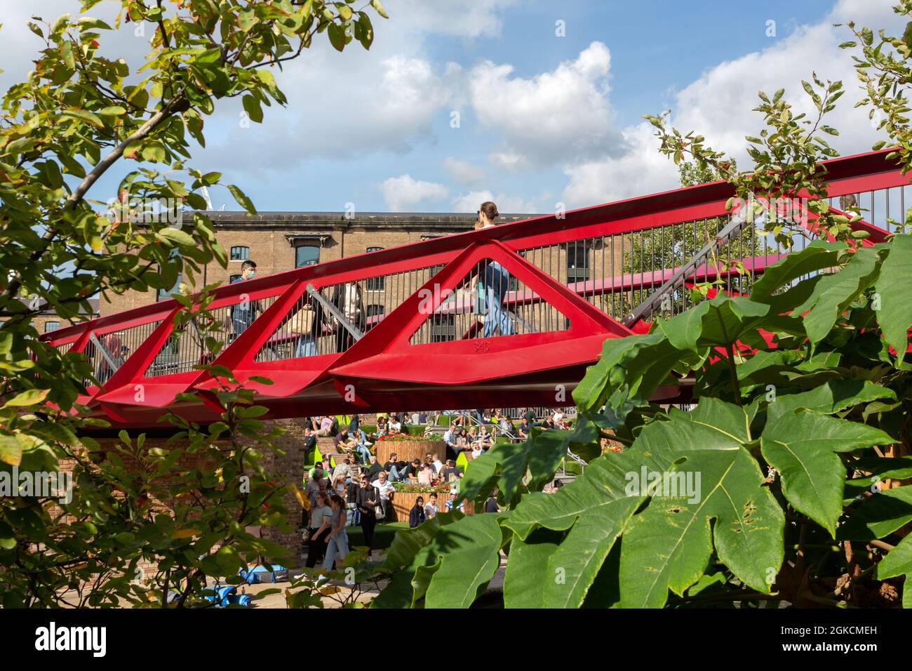 Esperance Bridge, King's Cross, London, UK Stock Photo - Alamy