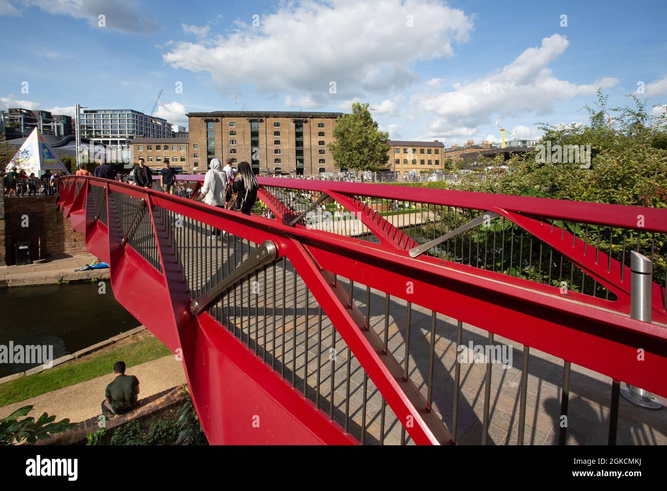Esperance Bridge, King's Cross, London, UK Stock Photo - Alamy