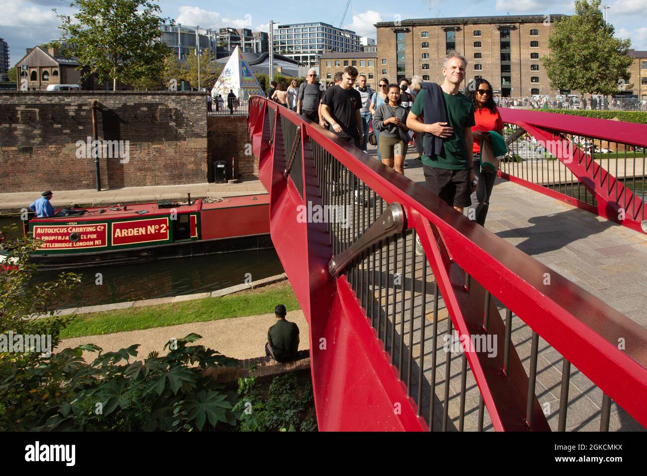 Esperance Bridge, King's Cross, London, UK Stock Photo - Alamy