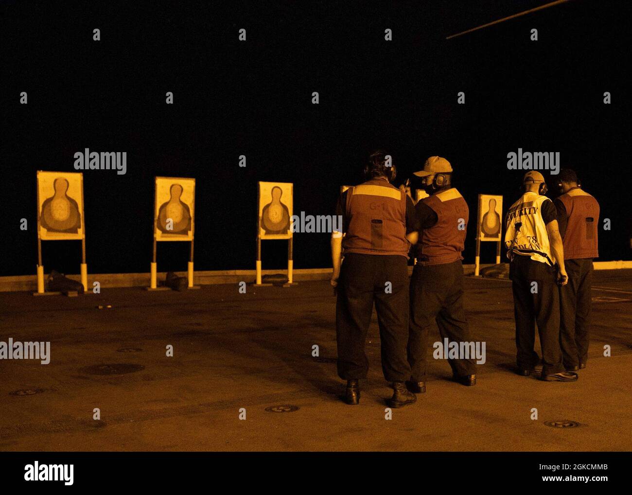 Sailors assigned to USS Gerald R. Ford (CVN 78) conduct Ford’s first ...