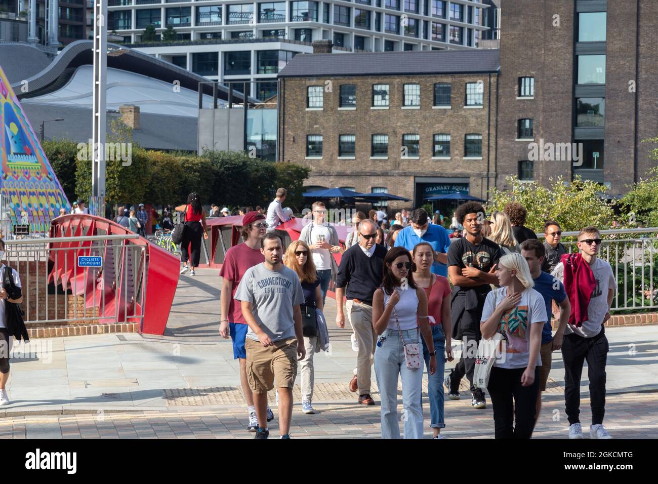 Esperance Bridge, King's Cross, London, UK Stock Photo - Alamy