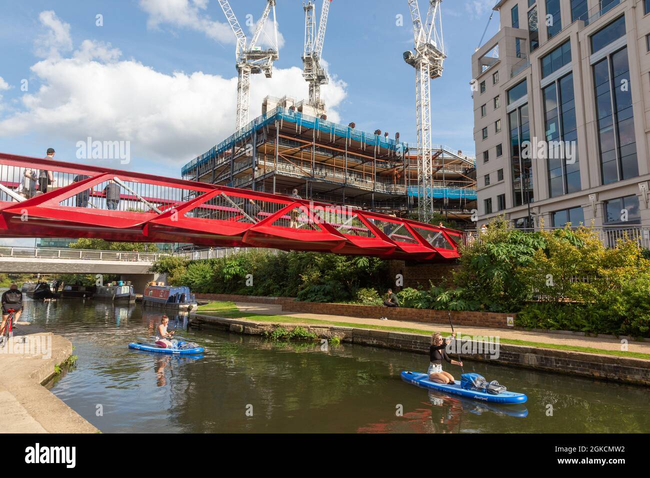 Esperance Bridge, King's Cross, London, UK Stock Photo - Alamy