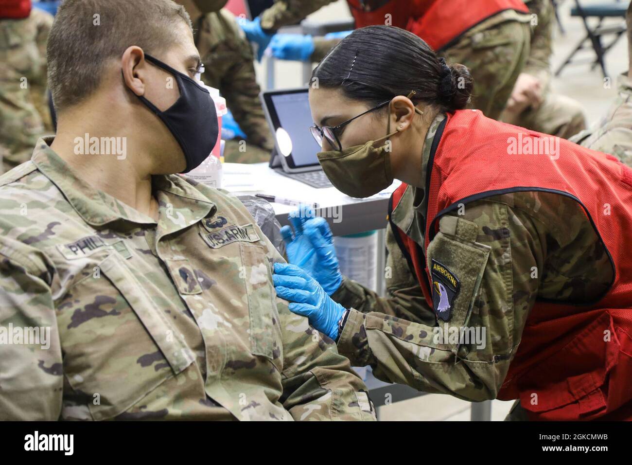 U.S. Army Spc. Ginna Bock, a Maryville, Tennessee, native, and a combat ...