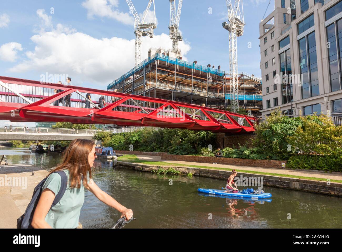 Esperance Bridge, King's Cross, London, UK Stock Photo - Alamy